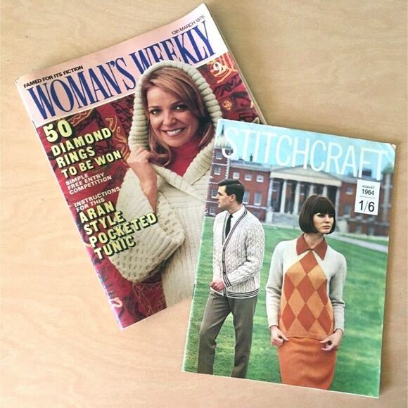 Stitchcraft | Accents | Vintage Knitting Catalog Magazine Stitchcraft ...